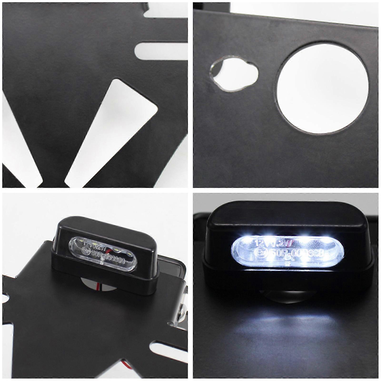 Rear Tail Tidy License Plate Holder Bracket Universal Motorcycle Rear ...