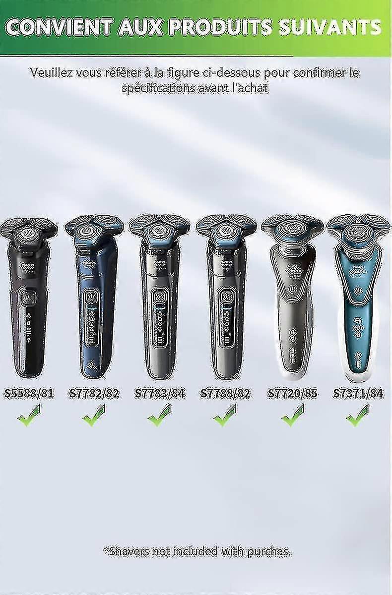 Sh71/50 Shaver Replacement Heads Series 7000 (s7xxx) And Series 5000 ...