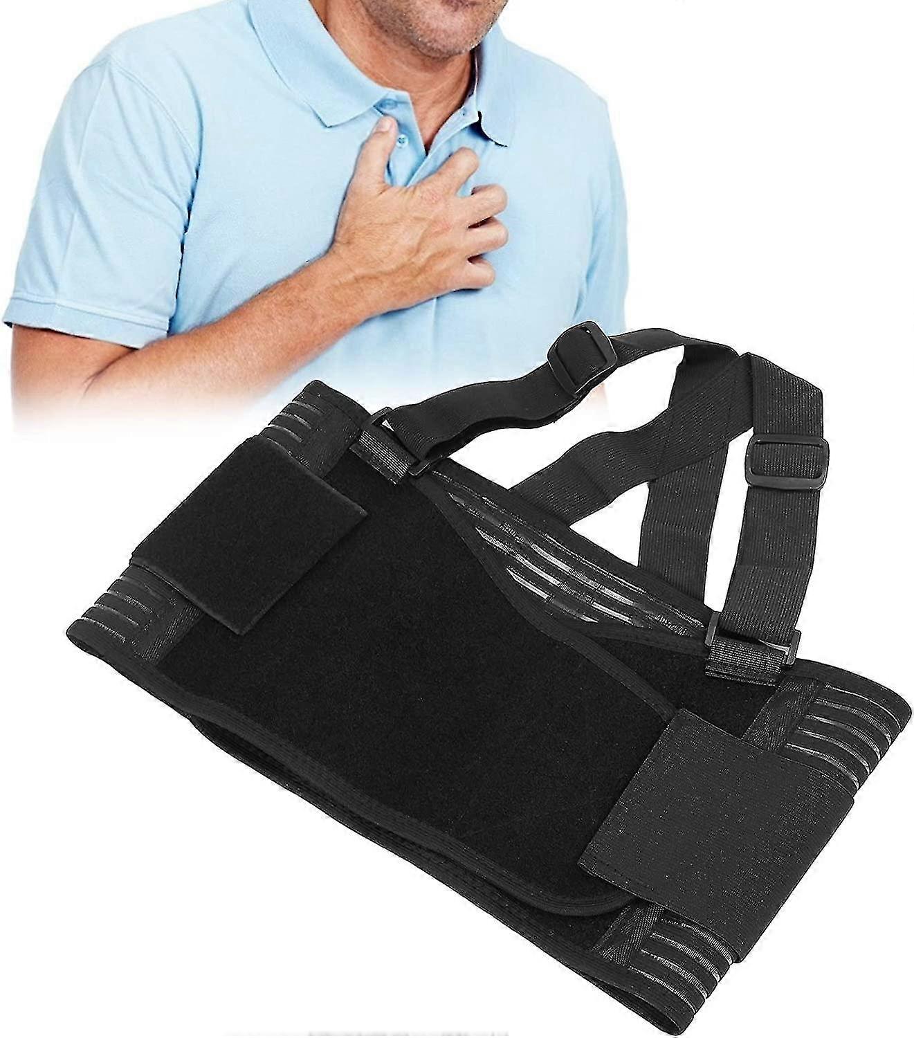 Rib Fracture Support Brace, Breathable Rib Fracture Fixed Belt | Fruugo UK