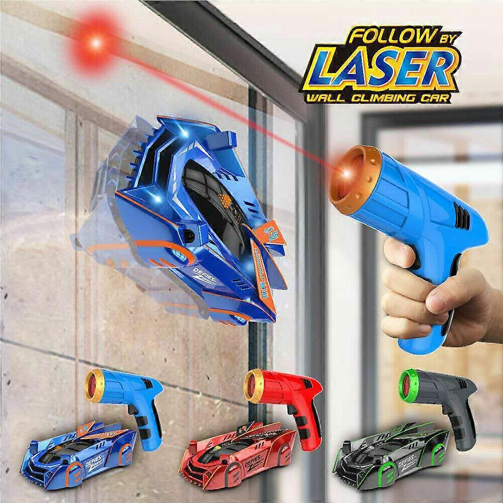 Laser Wall Climbing Racing Car Infrared Controlled RC Stunt Car Kid Toy ...