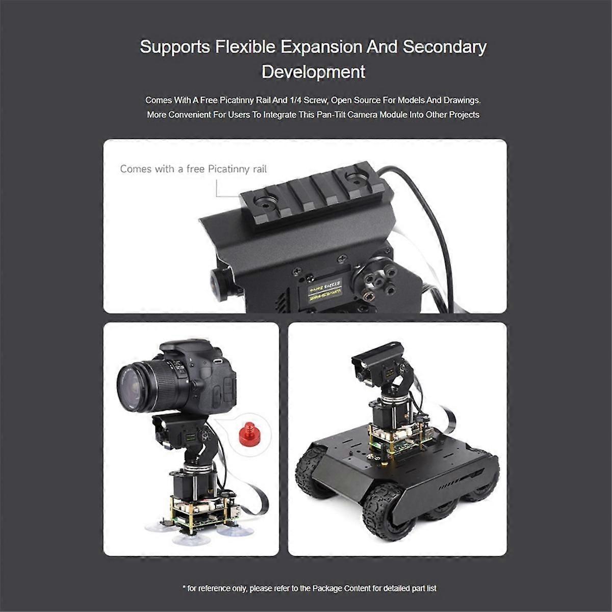 360 Omnidirectional High-Torque 2-Axis Expandable Pan-Tilt Camera ...