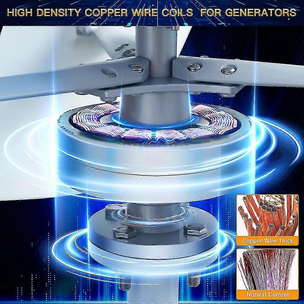 2000w Vertical Axis Wind Turbine 48v Alternative Energy Generator 220v ...