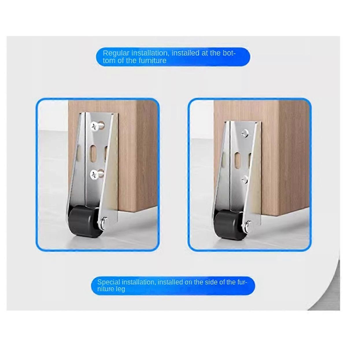 Wooden Door Droop Support Wheel Sinking Door Bottom Pulley Directional ...