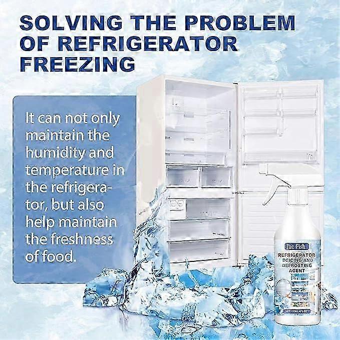 Fridge Freezer Defrosting Spray Powerful Defrost Spray for Fridge ...