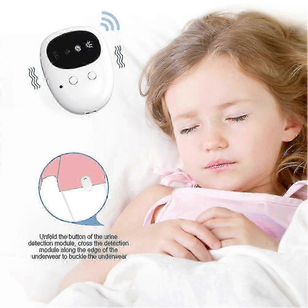 Sound Vibration Cordless Bedwetting Alarm Lightweight Potty Reminder ...