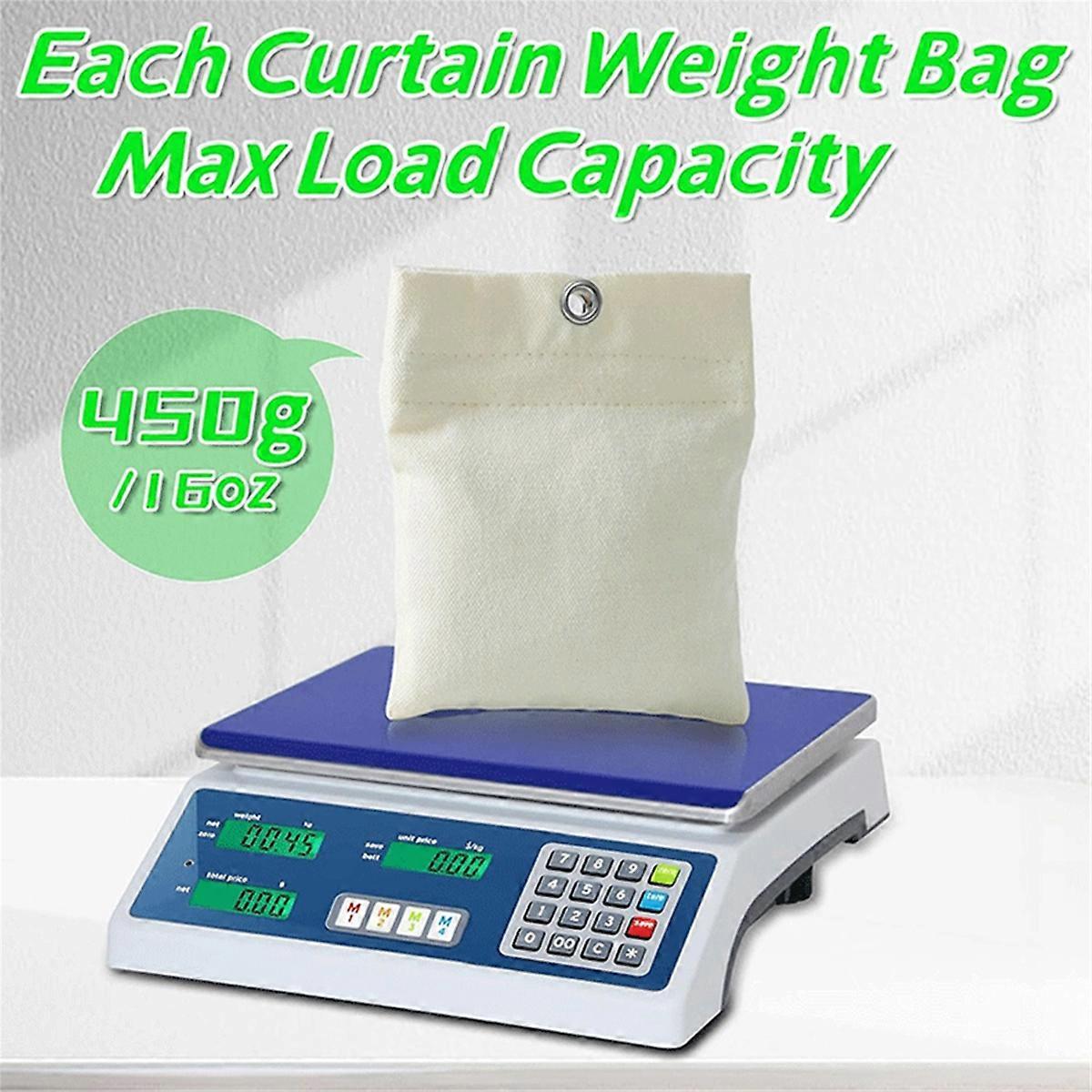 8 Pack Outdoor Curtain Weights, 15oz Outdoor Curtain Sandbag Weighted ...