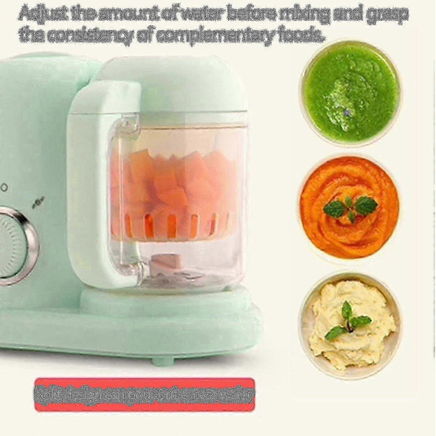Baby Food Maker, Puree Food Processor,steam Cook And Mixer, Warmer ...
