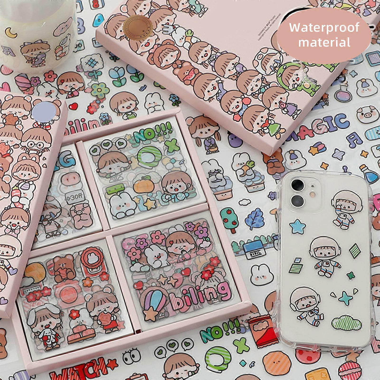 Decorative Scrapbook Stickers, Durable PET Material Waterproof ...