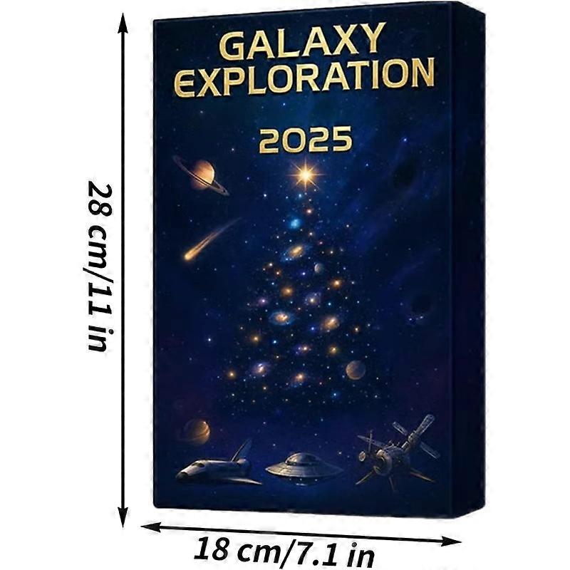 Space Advents Calendars 2025,24 Days Christmas Countdown, 24 Pcs ...