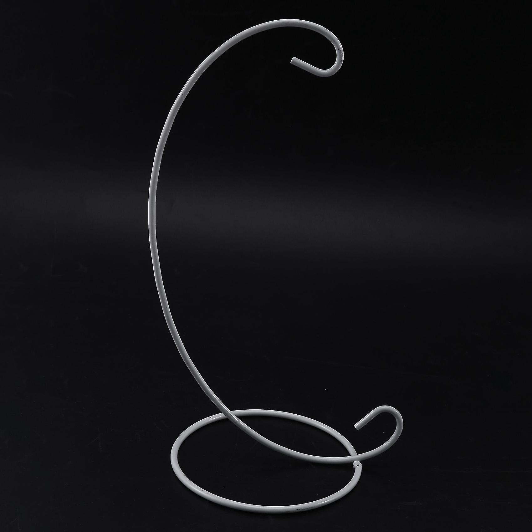 (6 Pack) Ornament Display Stand, White Iron Hanging Stand Rack Holder ...