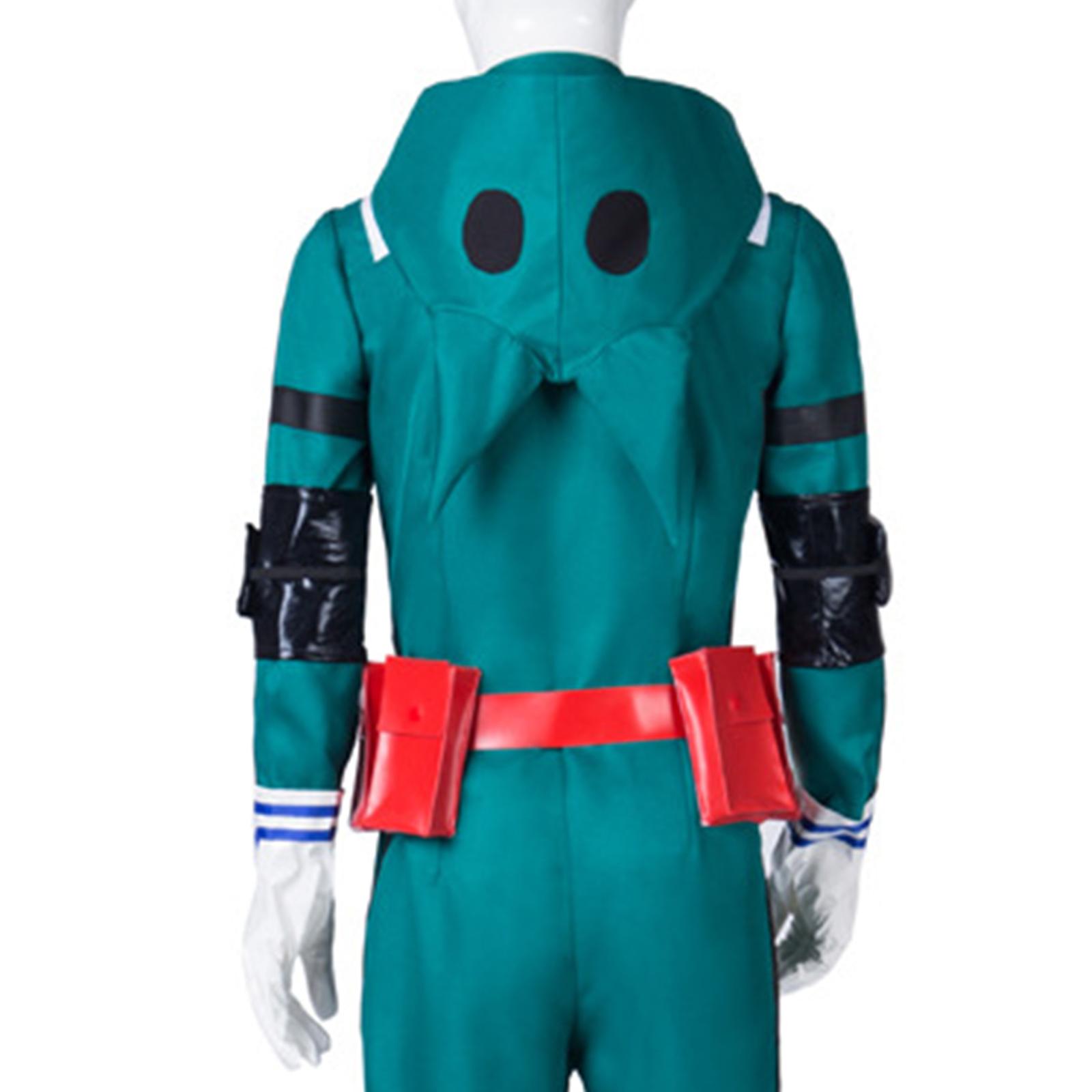 My Hero Academia Izuku Midori Cosplay Costume Halloween Deluxe Set Full ...