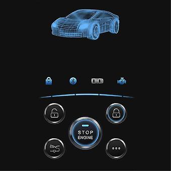 Mobile Phone Remote Control Start Car Autostart Engine 1 Button Start ...