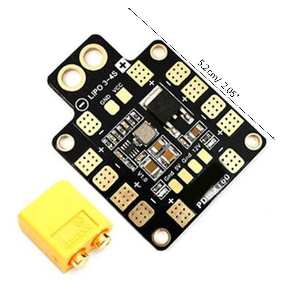 Matek Systems Pdb Power Distribution Board Xt60 W/ Bec 5v & 12v 2oz ...
