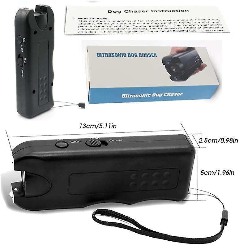 Ultrasonic Dog Repeller, 2024 Upgrade Anti Barking Devices Super Ultrasonic Dog Chaser Dog Bark ...