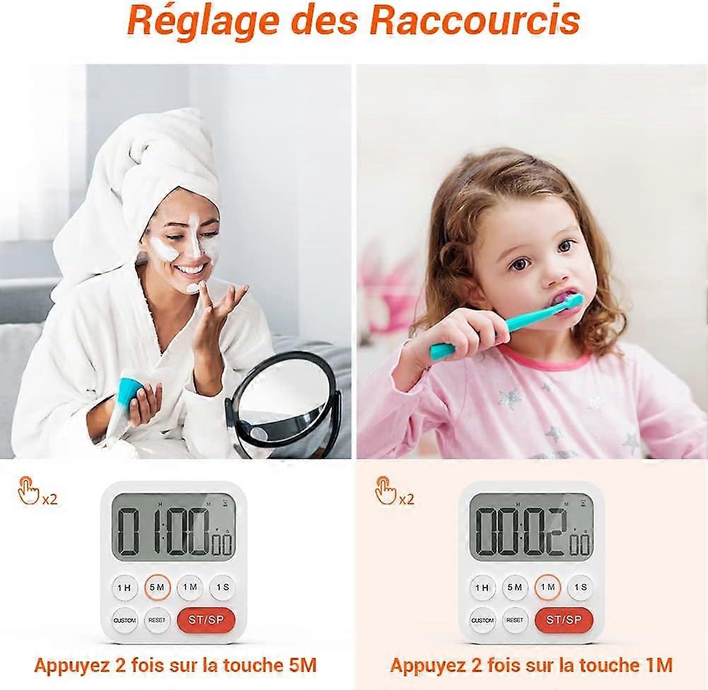 Kitchen Timer, Kitchen Timer, Digital Timer Stopwatch and Countdown ...