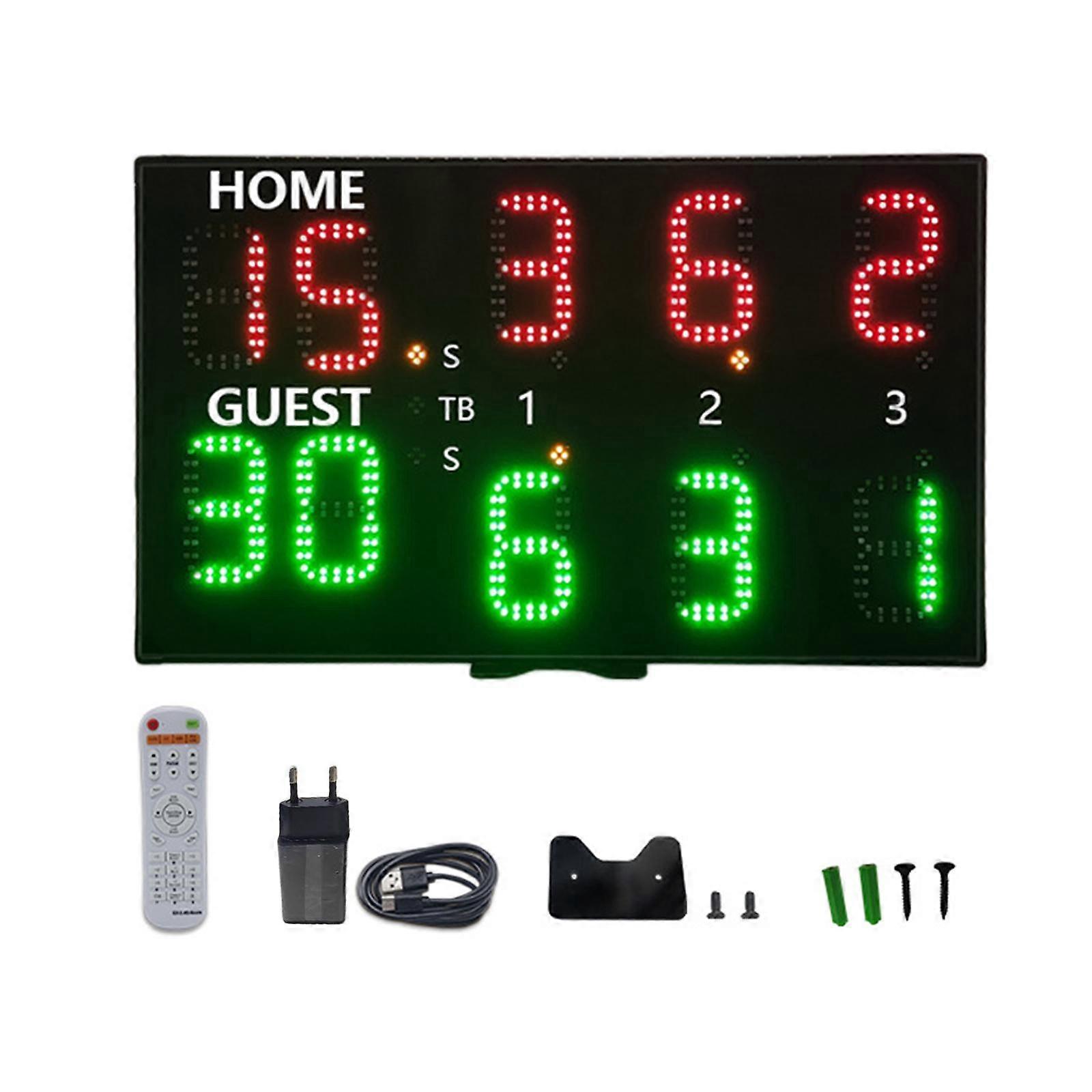 Electronic Scoreboard Digital Scoreboard for Soccer Table Tennis ...