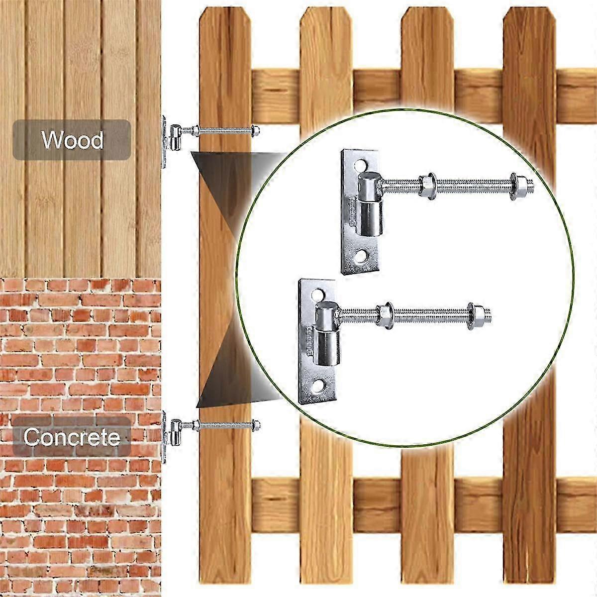 Gate Hinges Heavy Duty Wood Fence,J Bolt Gate Hinge for Wood Fence ...