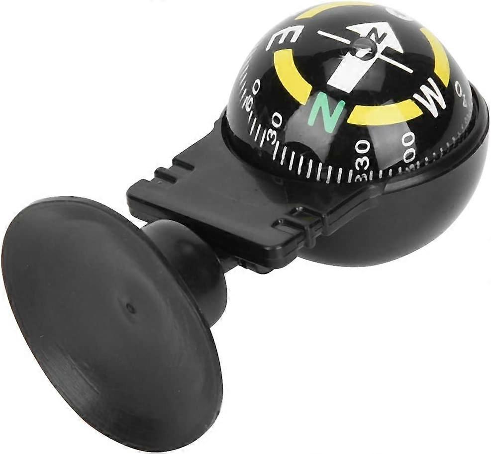Vehicle Ball Compass, 2 Pieces Portable Car Compass Guide Ball Suction ...