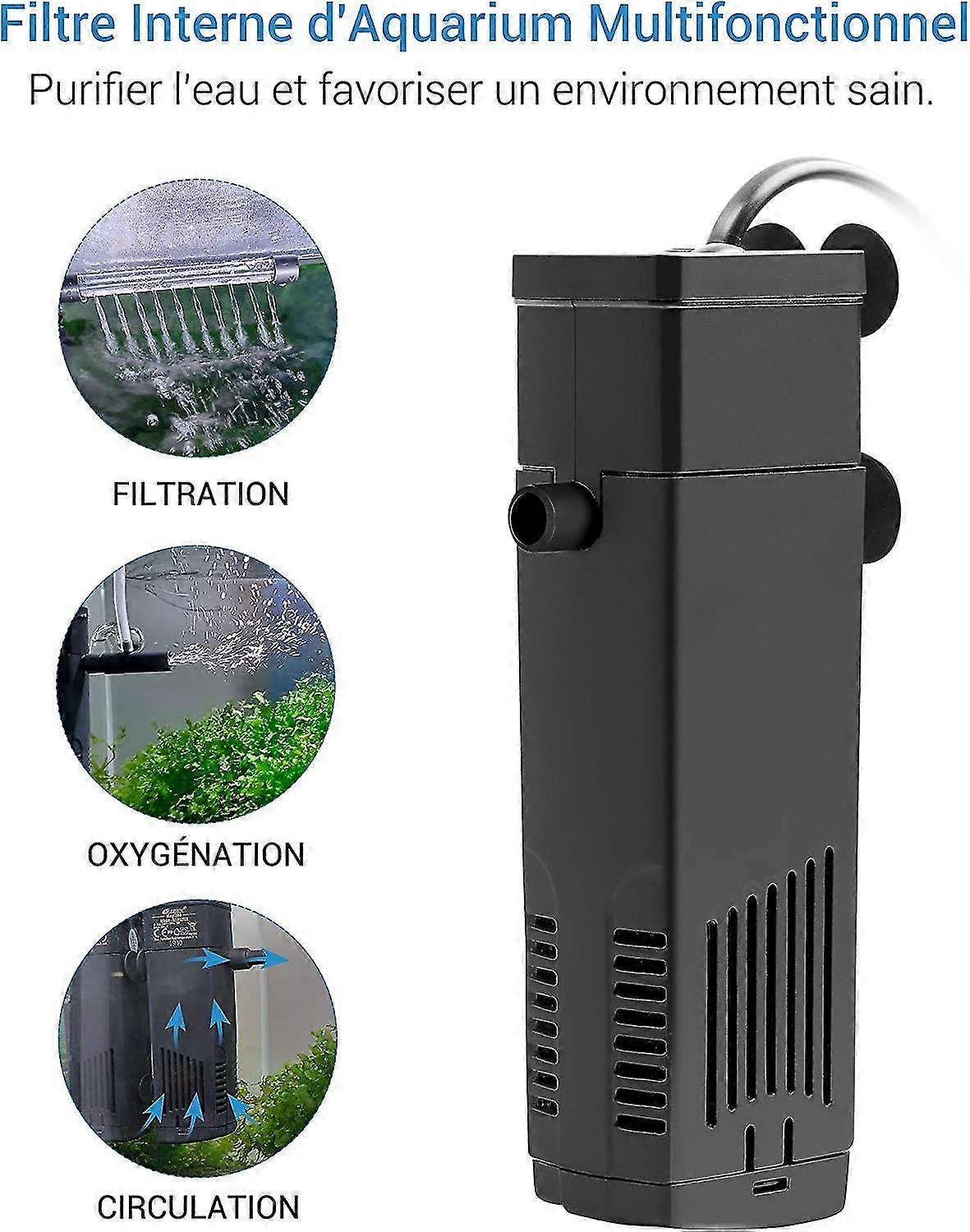 Aquarium Internal Filter, Pumps And Filters For Freshwater Or Saltwater ...