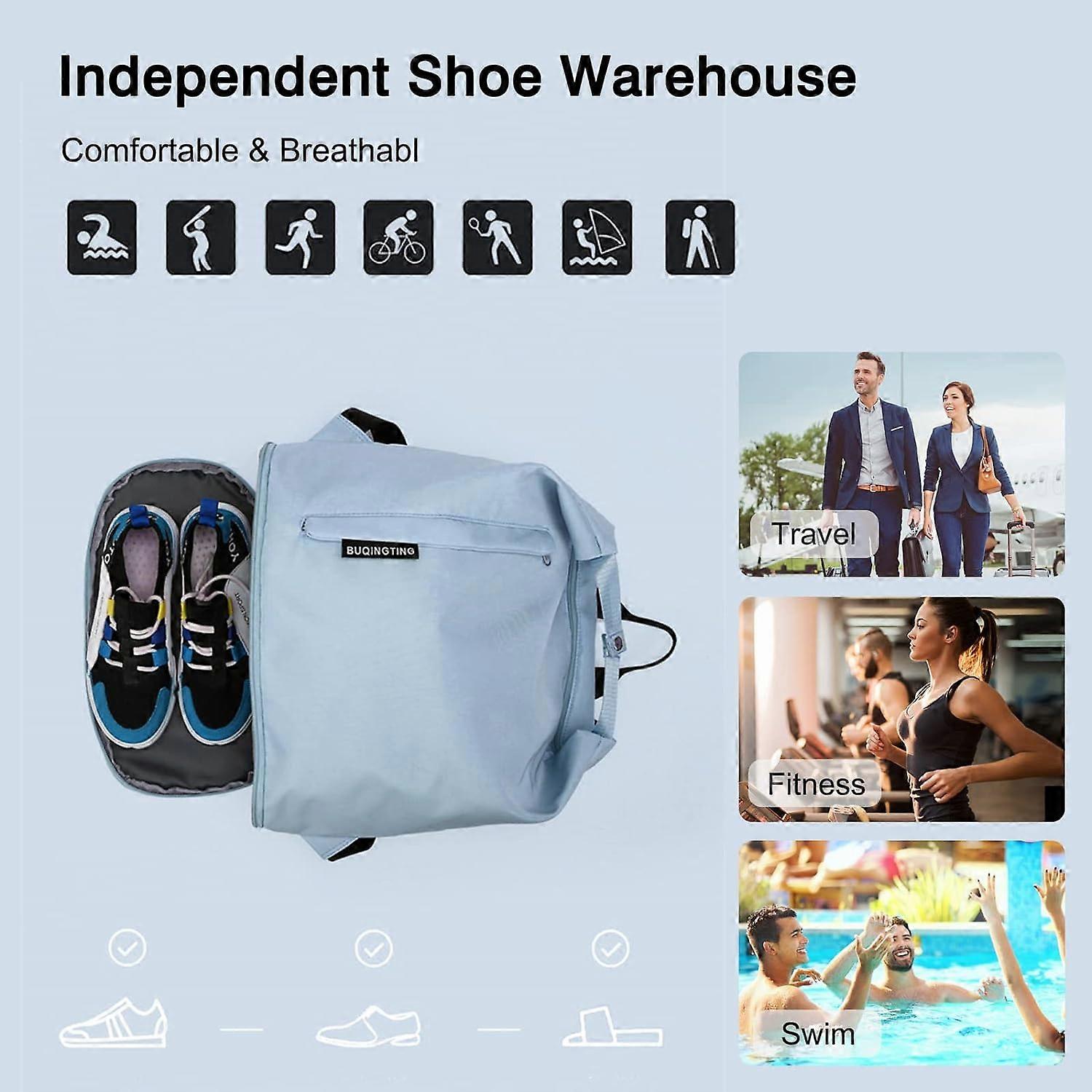 Sports Backpack Travel Bag Cabin Handbag Duffel Bags Overnight Bags ...