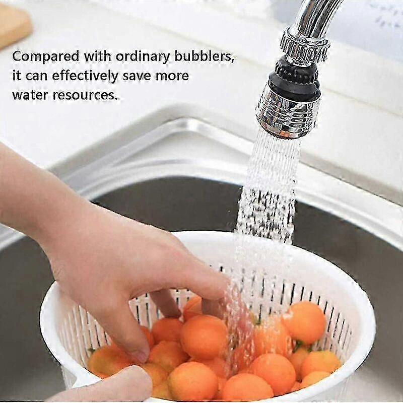 Pack of 2 Kitchen Faucet Nozzle, 360 Swivel Kitchen Faucet Head, Water ...