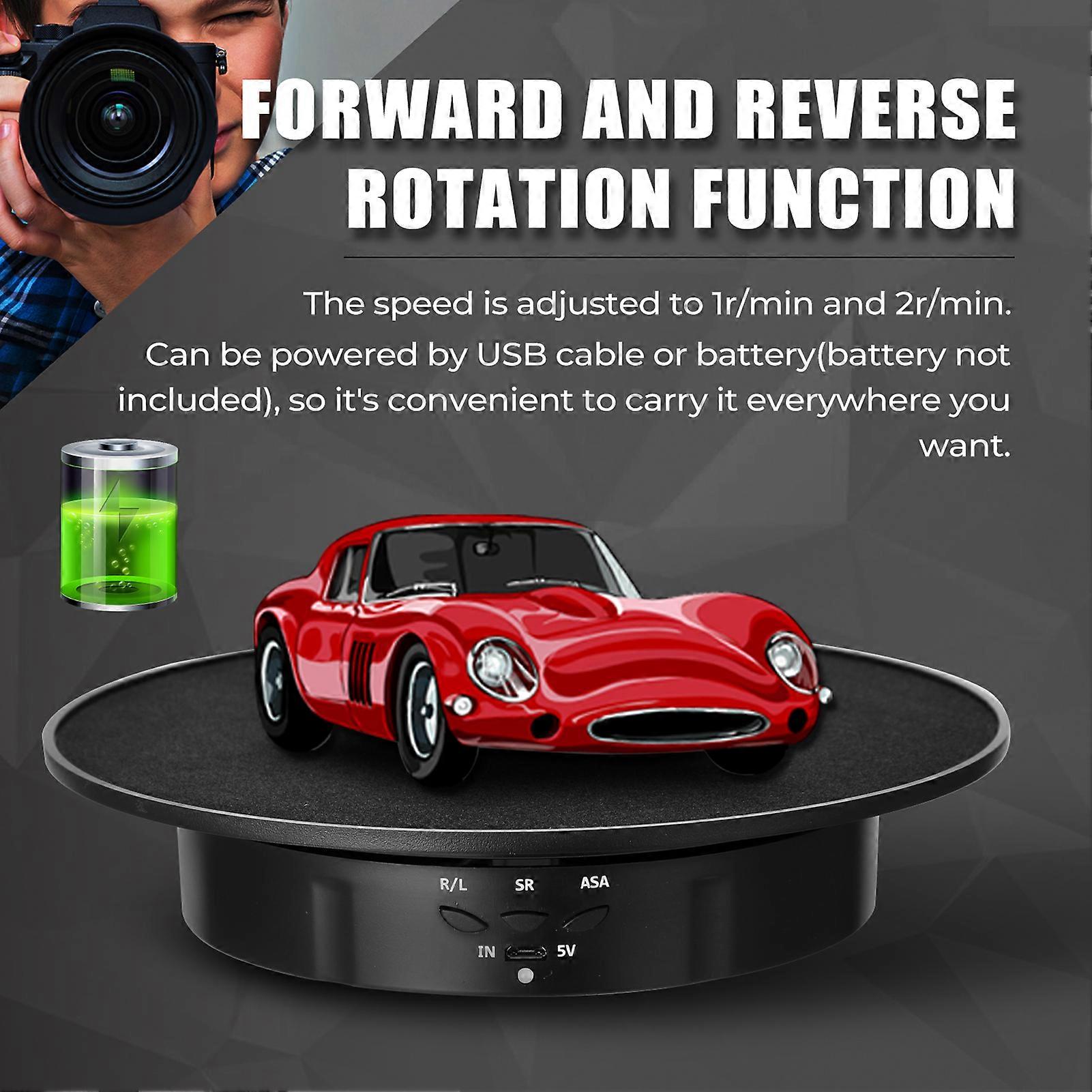 360 Degree Electric Rotating Turntable Display Stand for Video ...