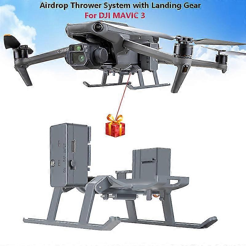 Drone Airdrop Thrower System With Landing Gear For Dji Mavic 3 Fishing ...