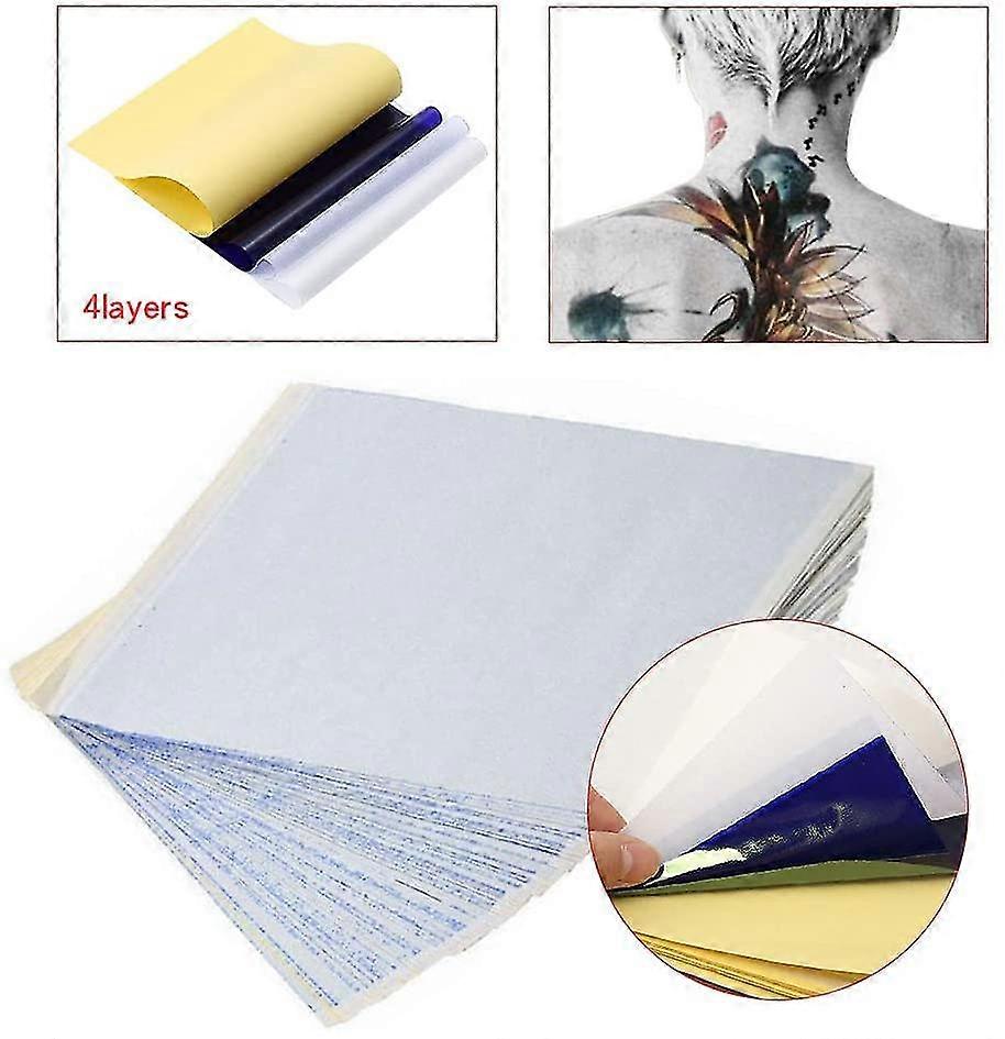 25 Sheets Of Tattoo Transfer Paper | Fruugo UK
