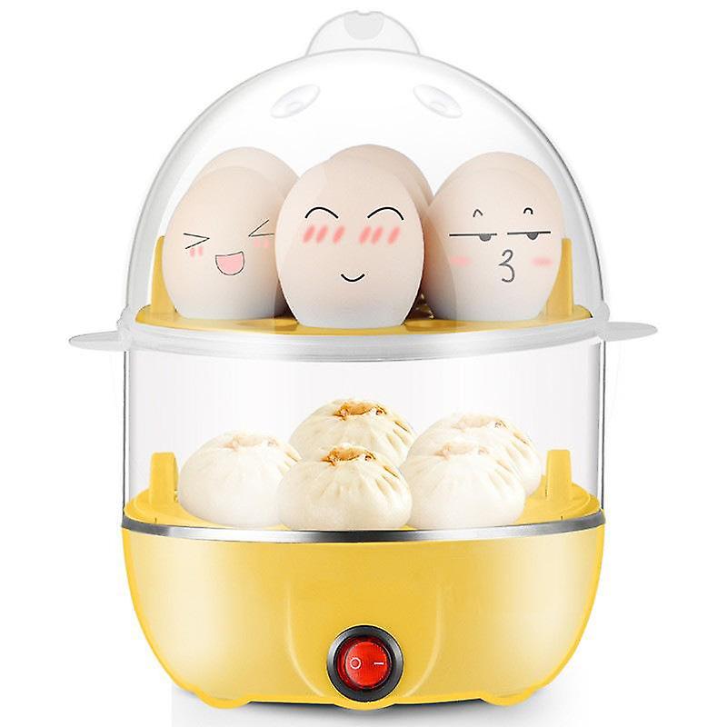 Double Layer 14 Eggs Capacity Egg Boiler Steamer Electric Egg Cooker ...