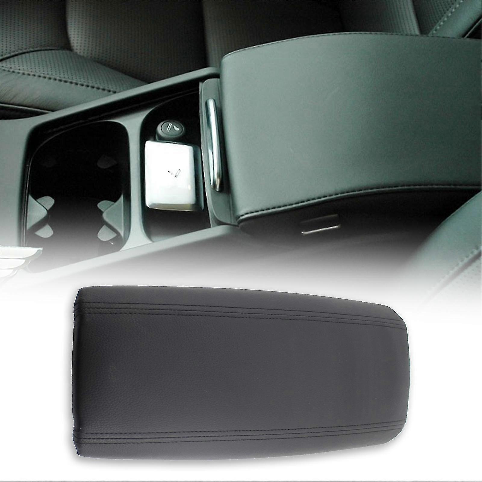 Armrest Lid Fine Workmanship Sturdy Faux Leather Center Console Arm ...