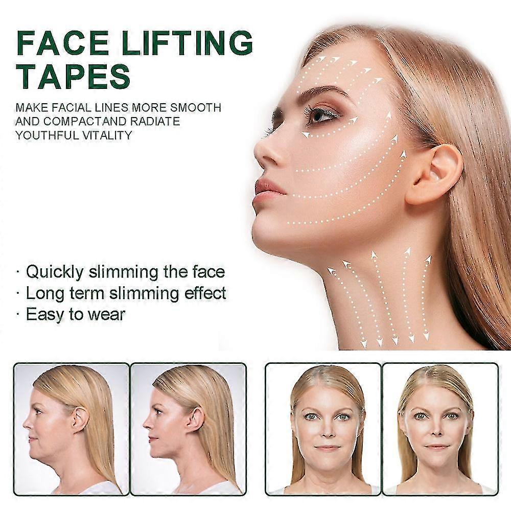 Invisible Waterproof V-Shaped Facial Line Wrinkle Sagging Tighten Chin ...