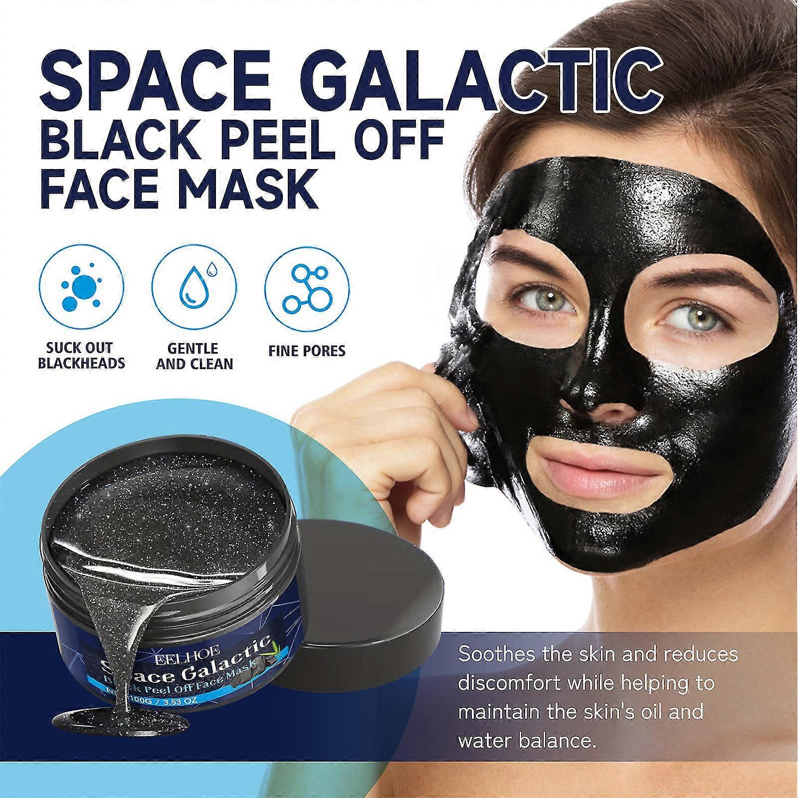 Space Galactic Black Peel Off Face mask, Blackhead Remover Mask ...