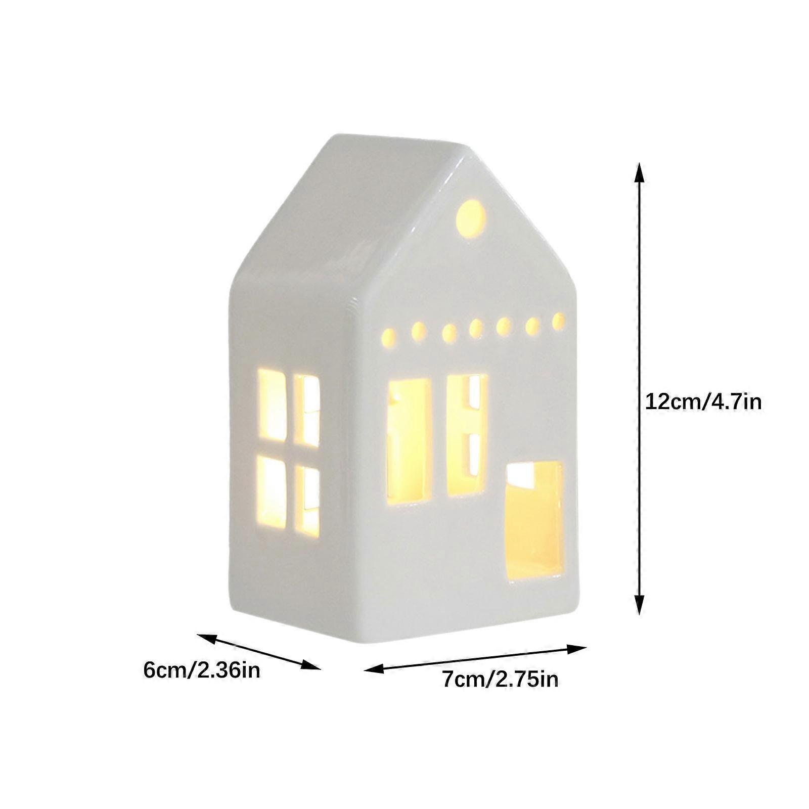 Holiday Ornaments Christmas Miniature Porcelain Village Tabletop ...