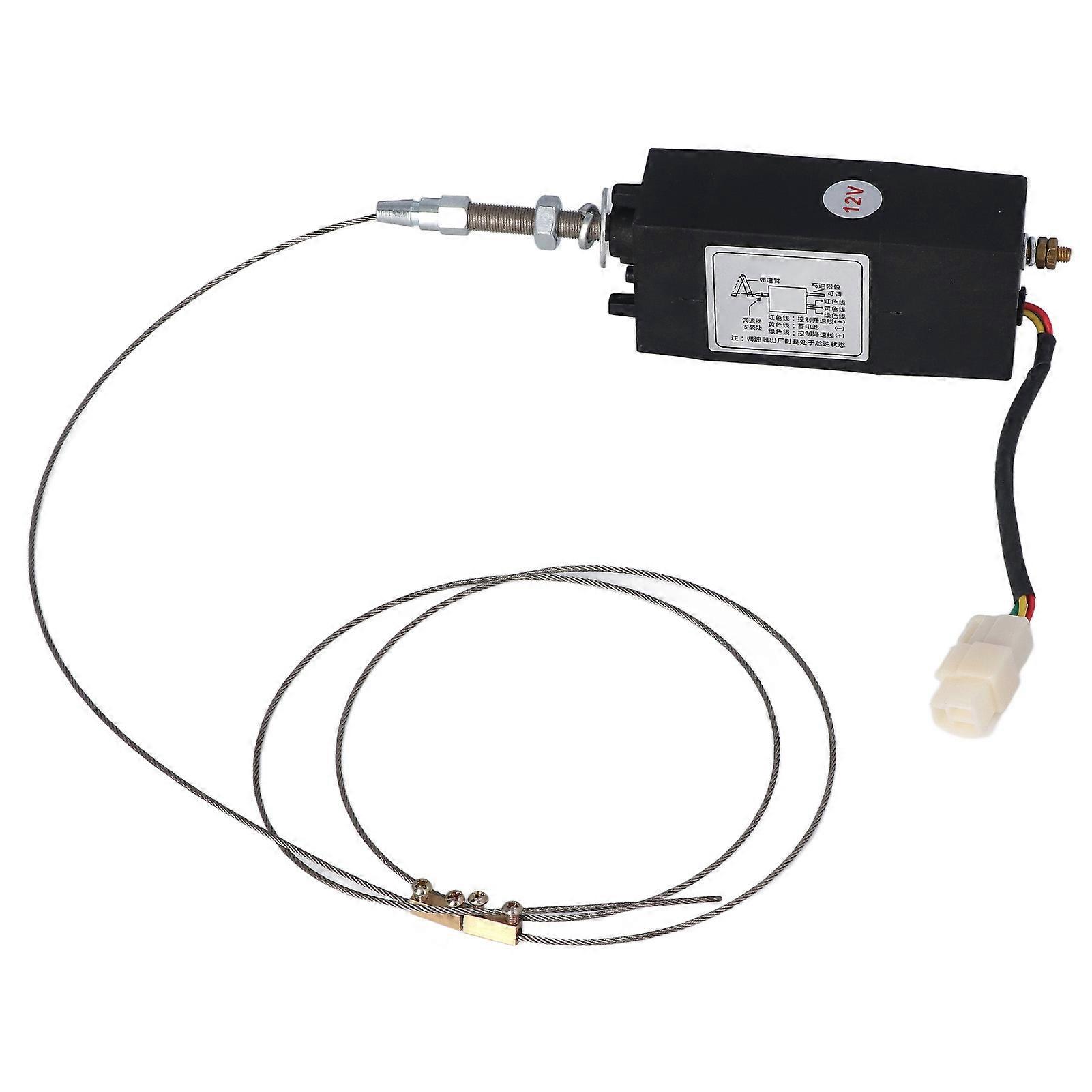 Diesel Engine Shutdown Solenoid Valve Generator Set Electric Throttle ...