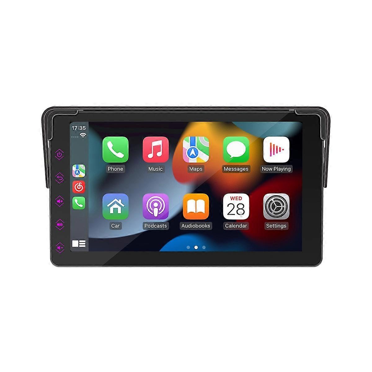 7-calowy samochodowy ekran dotykowy z przyciskiem Bezprzewodowy CarPlay ...