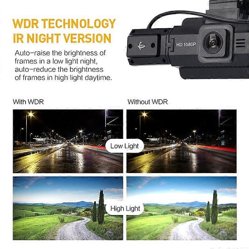 A88 Car Front Car Rotatable Car Camera Video Recorder Car Recorder ...