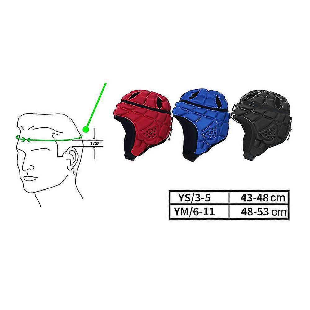 Football Rugby Goalkeeper Helmet Headguard Sports Cap Guardiar ...