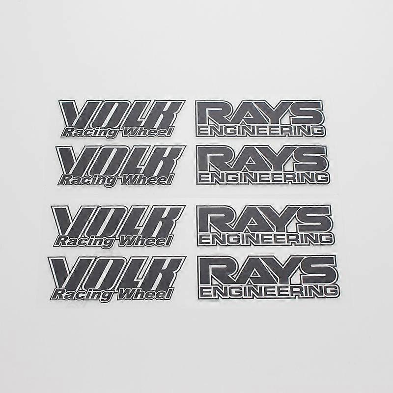 Wholesale car styling rim sticker RAYS VOLK TE37 CE28 RACING WORK ADVAN ...