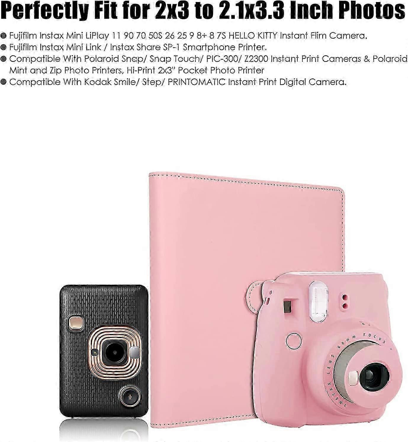 256 Pockets Photo Album for Fujifilm Instax Mini LiPlay 11 90 70 50S 26 ...