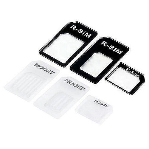 3 in 1 NanoSIM Card to Micro SIM Card to Standard SIM Card Adapter ...