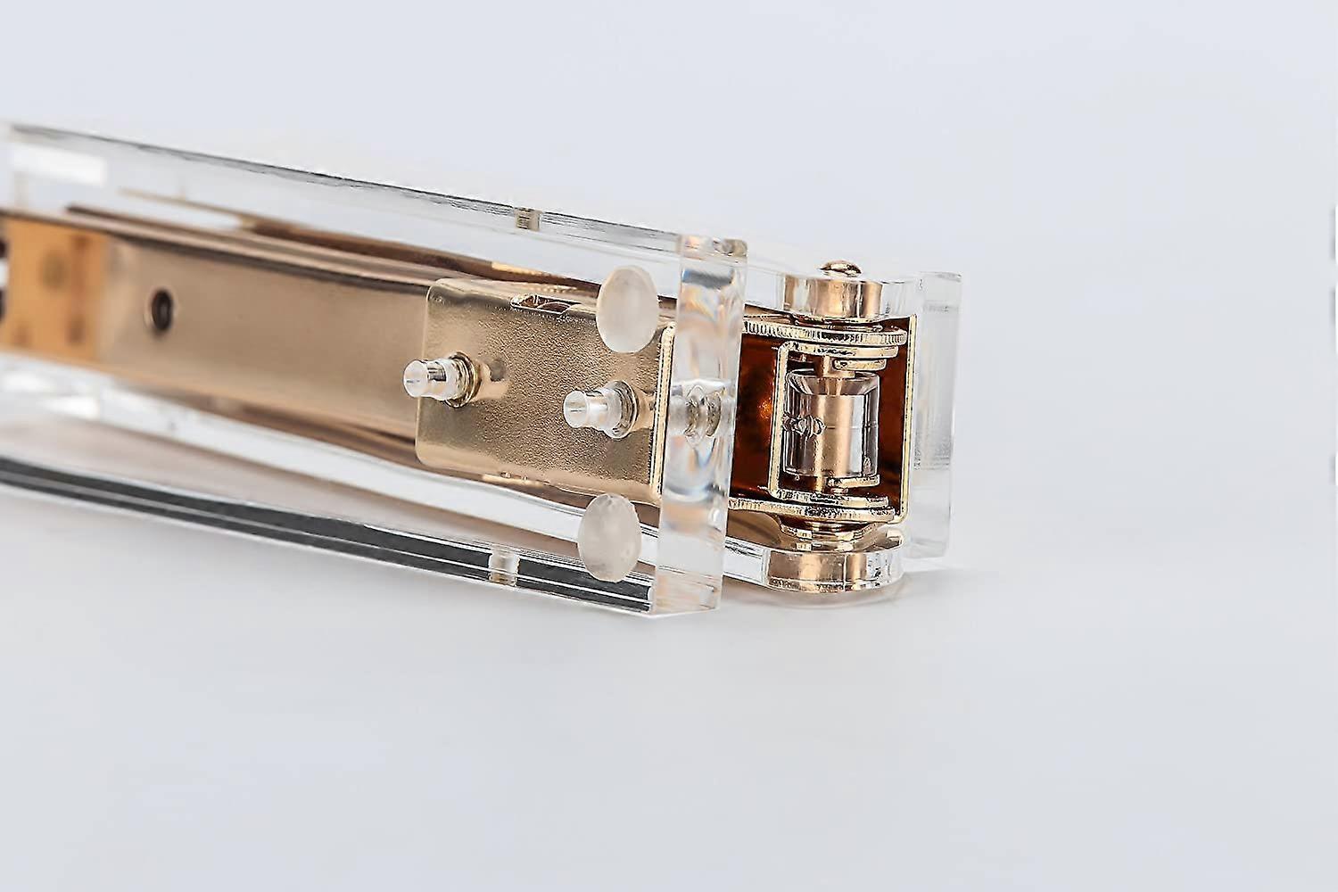 Clear Gold Toned Acrylic Stapler by Draymond Story - Fits Standard ...