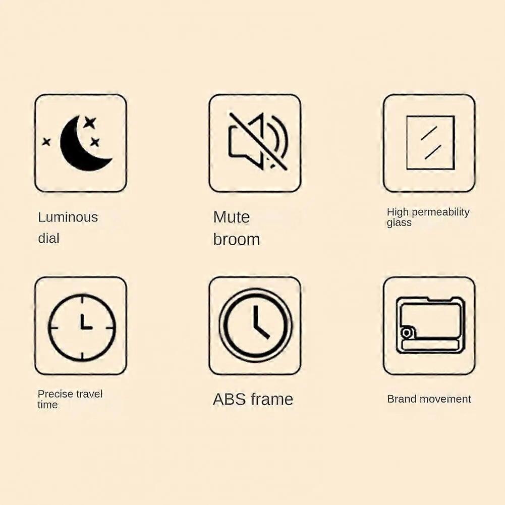 Excellent Digital Clock Long Lasting Wall Clock Big Number 30cm Wall ...