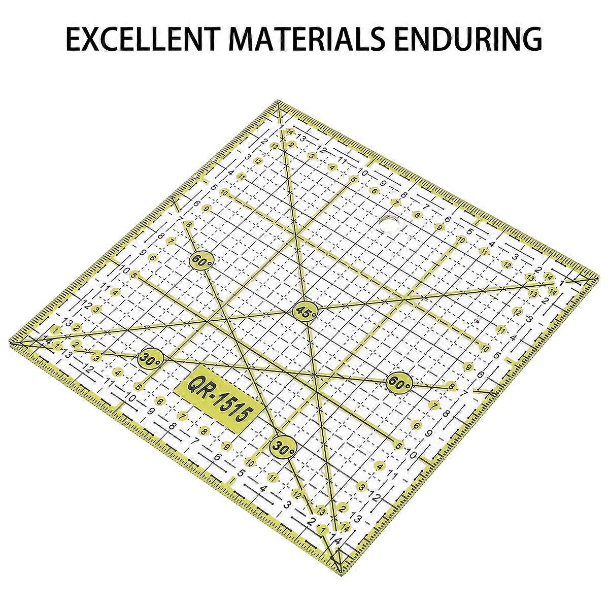 Quilting Cutting Mats Shirt Transformation Ruler Acrylic Quilting Ruler ...