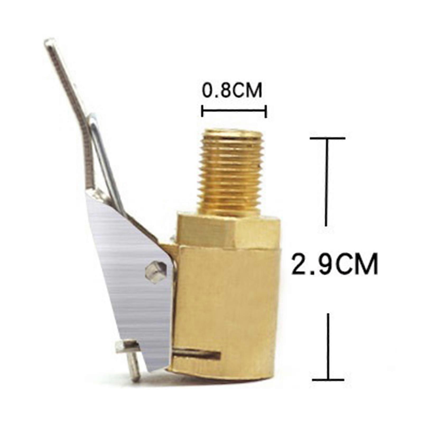 Tire Quick Connector Air Chuck Open Flow Straight Lock Chuck with Clip ...