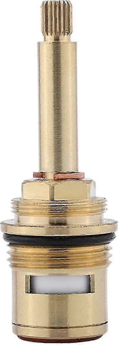 2pcs Brass Ceramic Faucet Valves Replacement Cartridges(red+blue ...