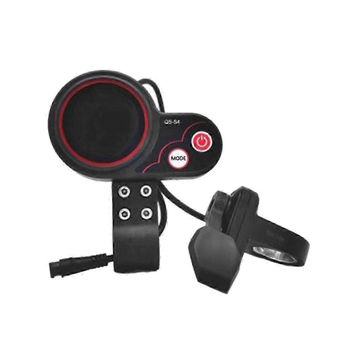 Qs-s4 72v thumb throttle lcd display instrument + switch button kit ...