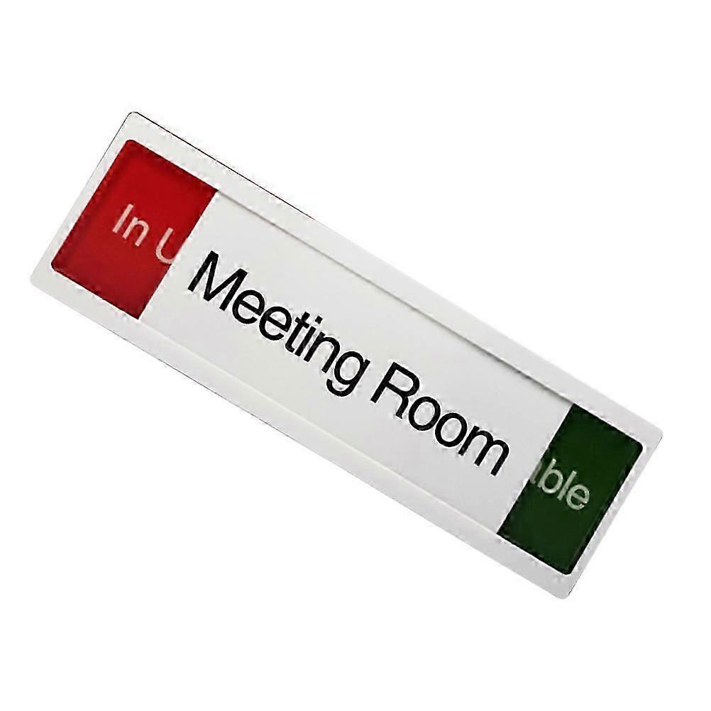 Office Door Sign Meeting Room In Use Available Sign Practical Slide ...