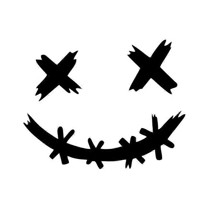 Funny Smile Face Sticker on The Car Vinyl Decal Waterproof Decoration ...