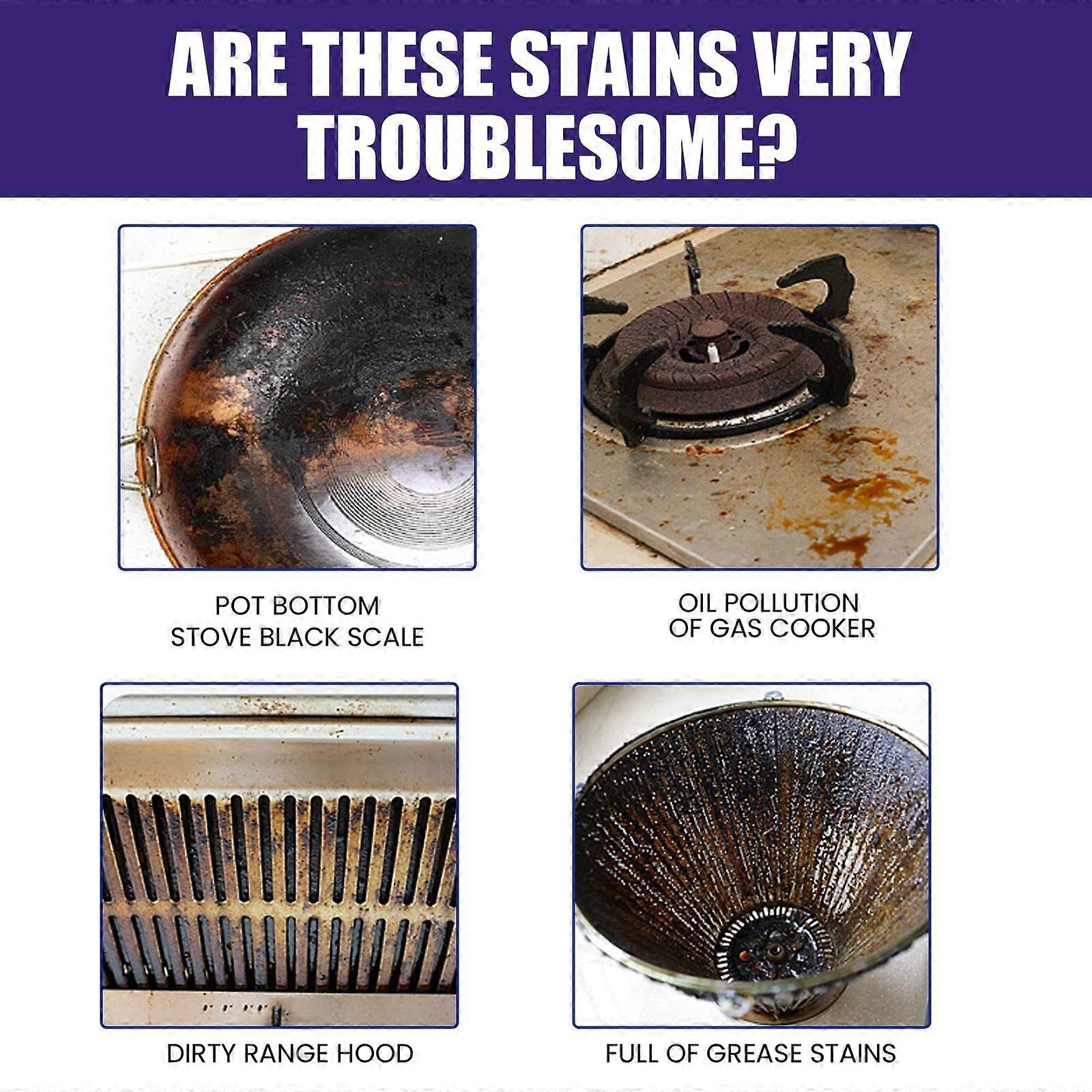 Stainless Steel Cleaner Polish, Kitchen Appliances Stove Hood Clean The Bottom Of The Pot Black ...