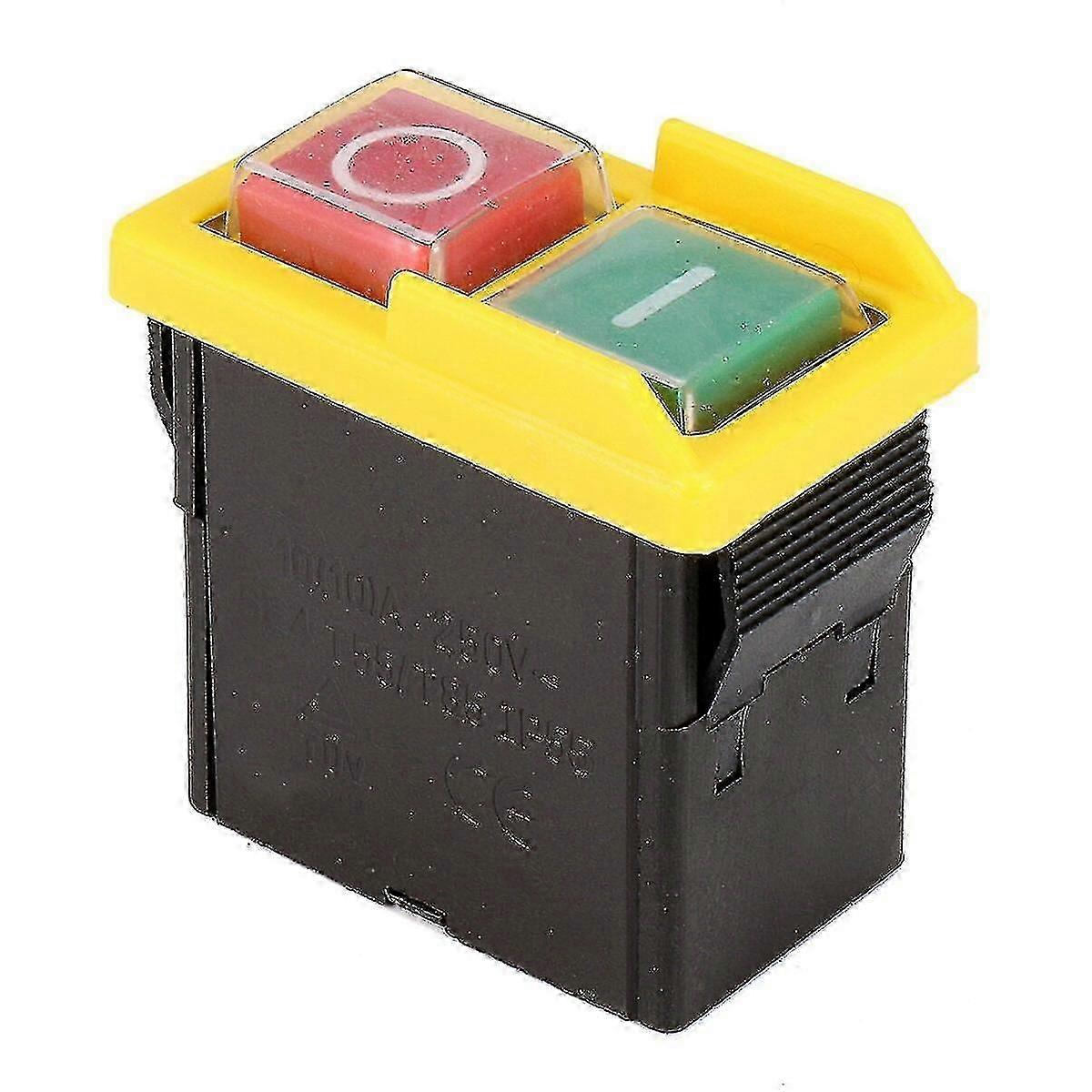 For 2Pcs 250v universal kjd20-2 nvr safety switch emergency stop saftey ...